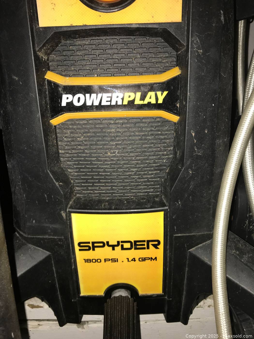 Powerplay Spyder 1800 PSI Pressure Washer, Manual Pole Saw, Black ...