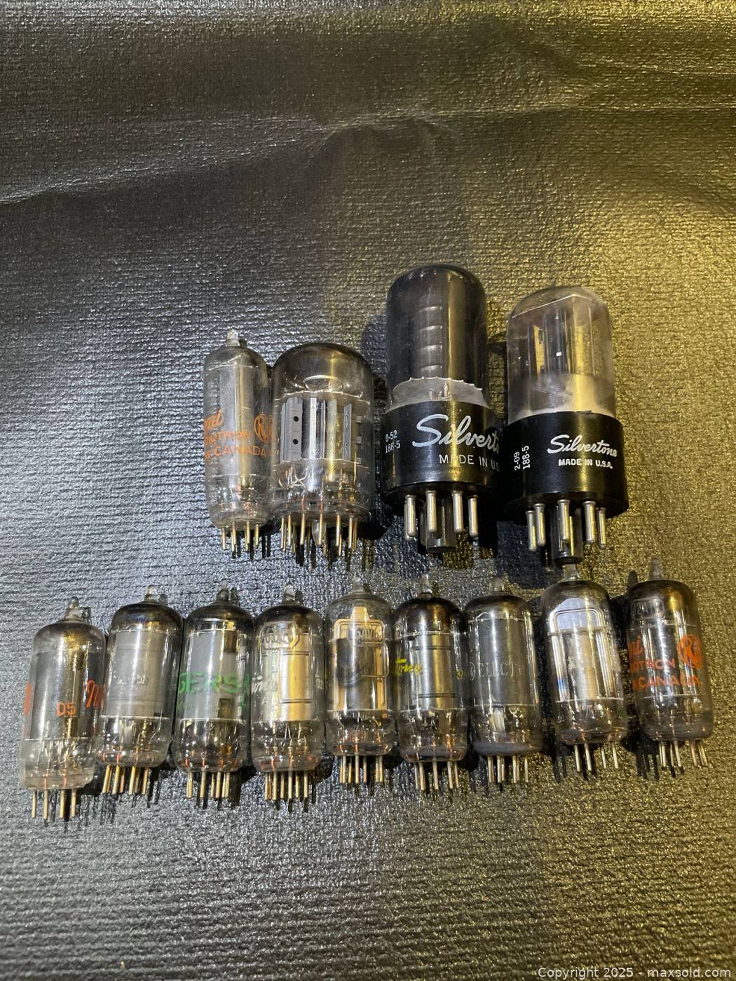 Mixed Vacuum Tubes Silvertone Marconi GE | Maxsold