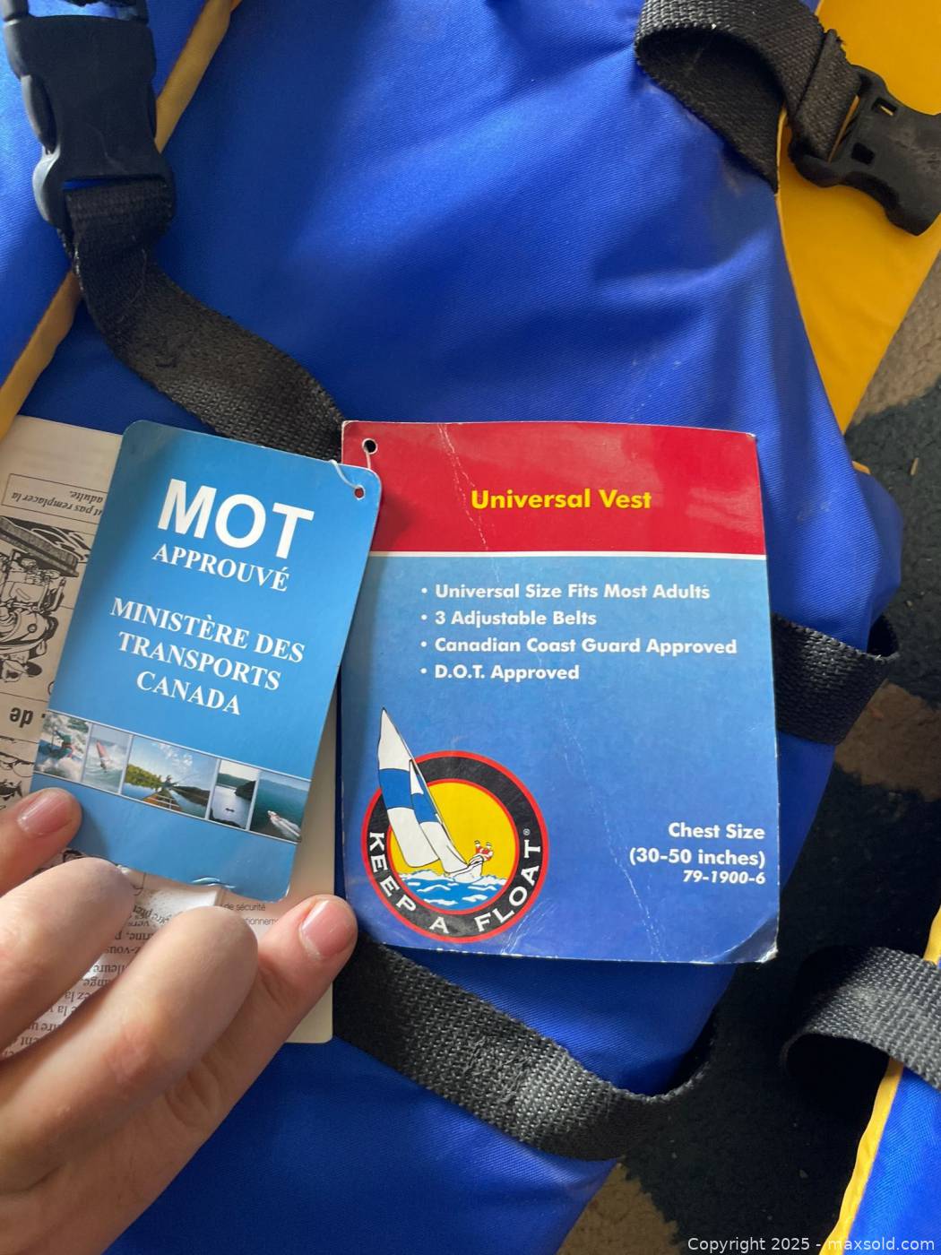 Keep A Float life jackets x2 | Maxsold