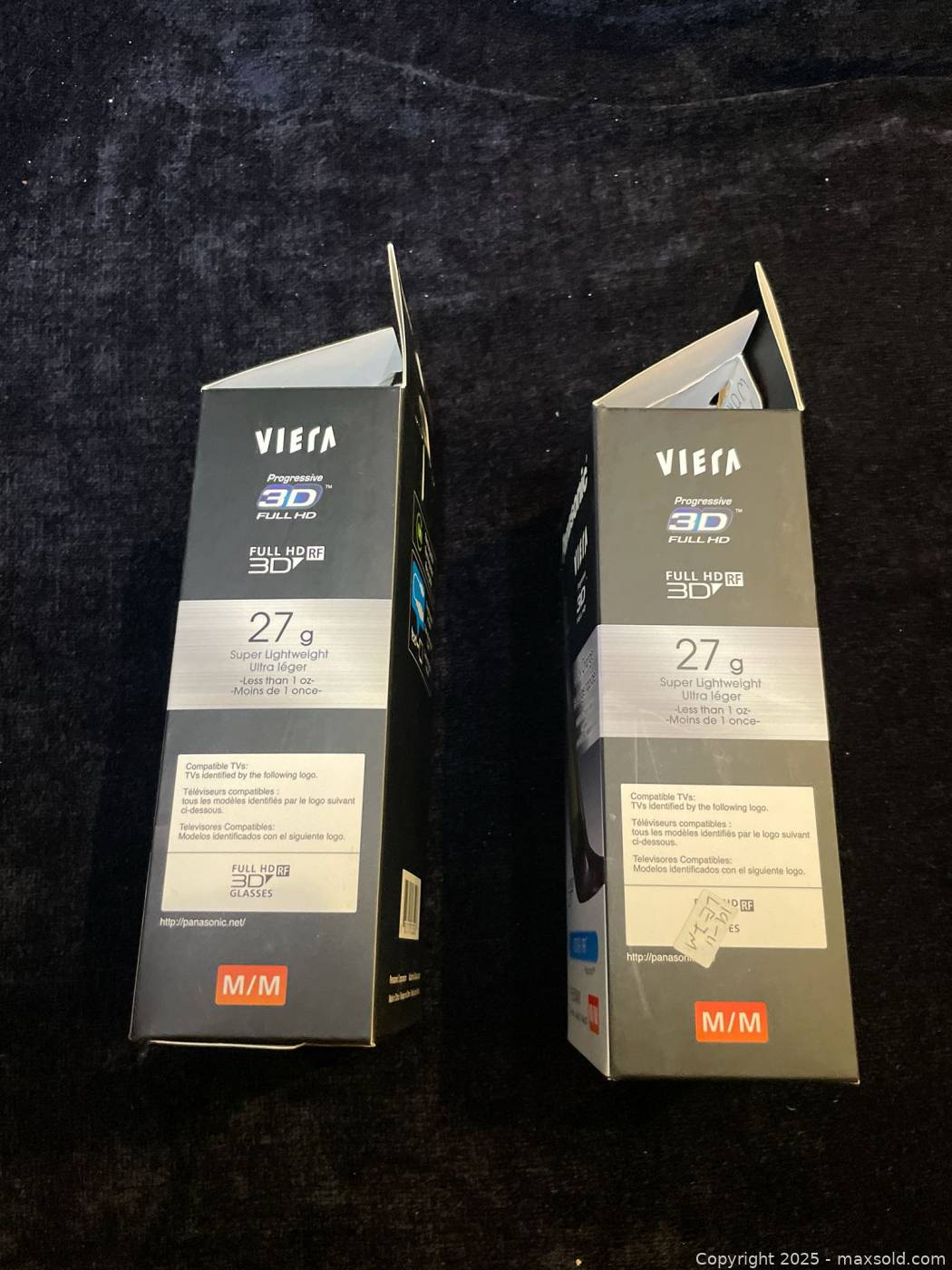 Panasonic Viera 3D Glasses, 2 Open-Box | Maxsold
