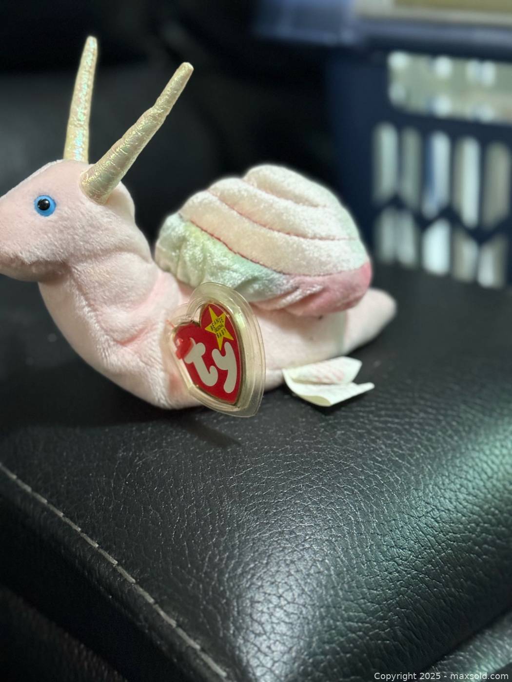 Ty Beanie Baby Swirly snail plush | Maxsold