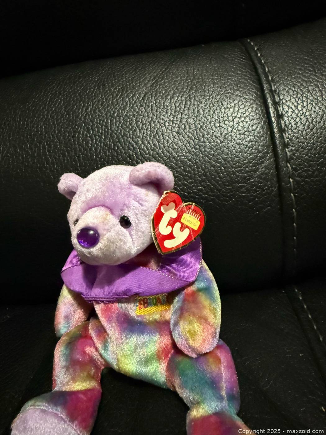 Ty Beanie Baby Circus bear plush | Maxsold