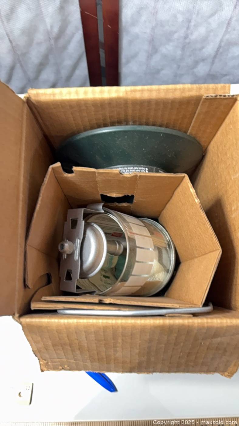 Camping bundle: Sevylor inflatable boat, Coleman cooler and propane ...