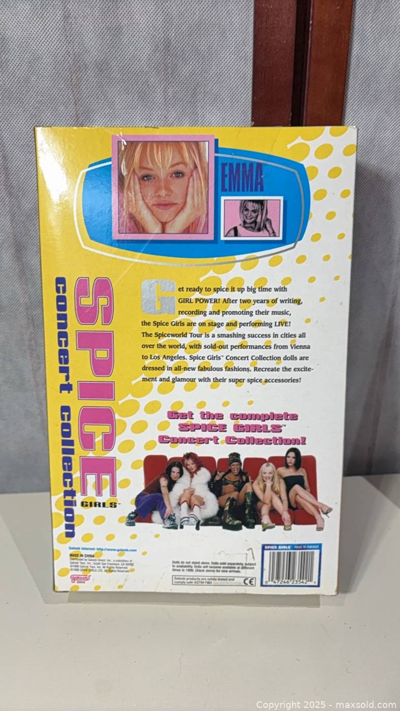 Galoob Spice Girls Concert Collection Baby & Posh Dolls New in Box 1998 ...