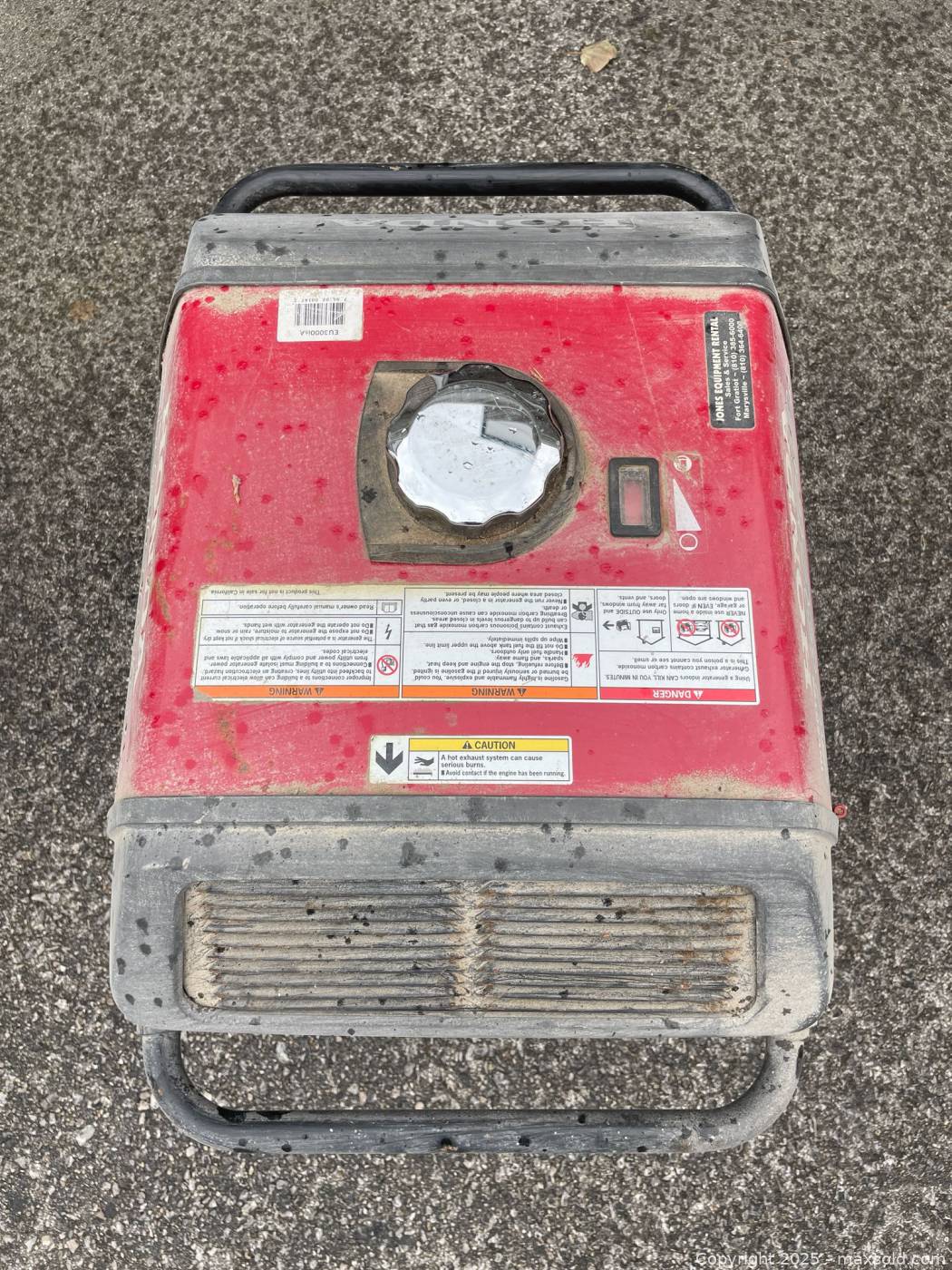 Honda EU3000iS Inverter Generator | Maxsold