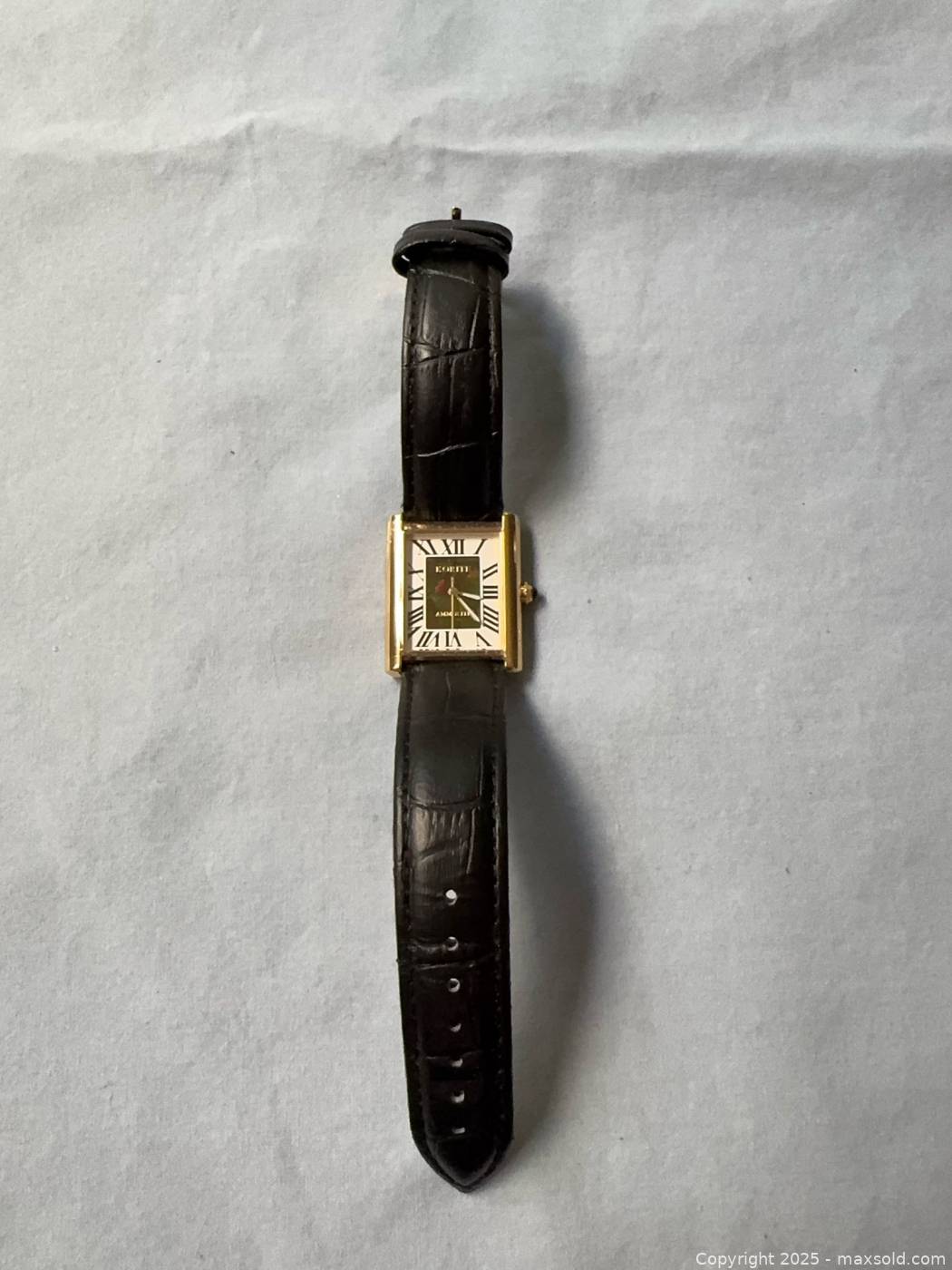 Korite rectangular ammolite wristwatch | Maxsold