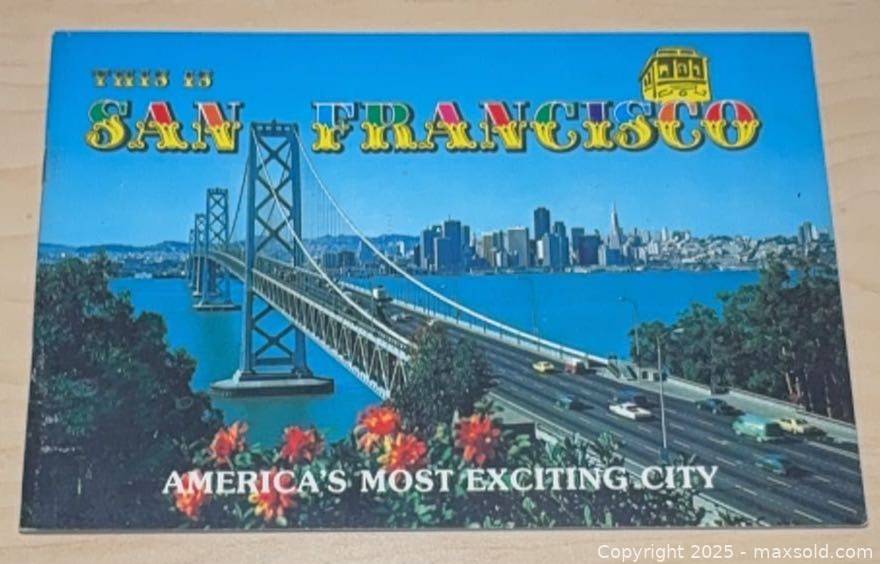 9 vintage travel souvenir photo books | Maxsold