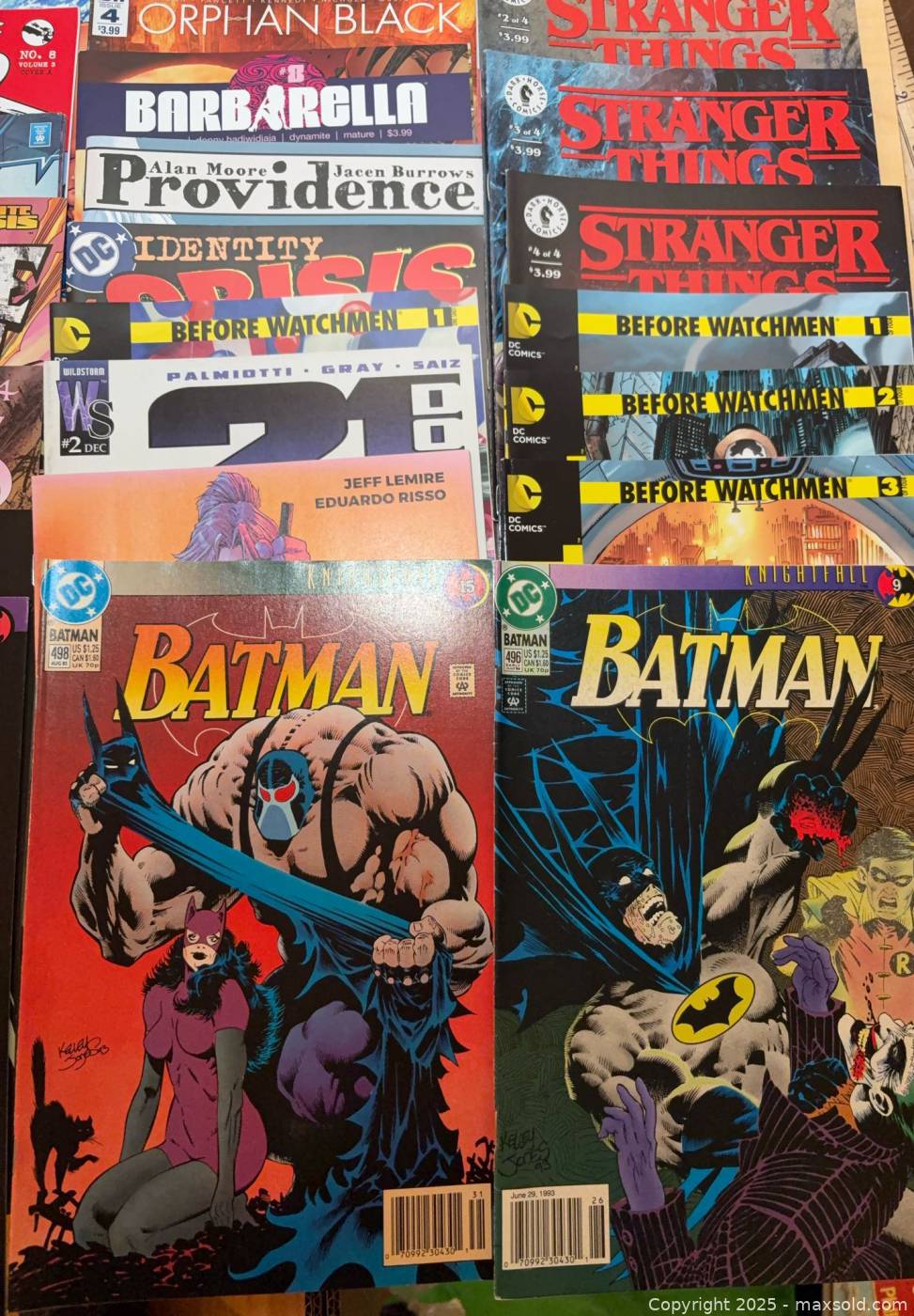 40 assorted Marvel, DC & indie comics | Maxsold