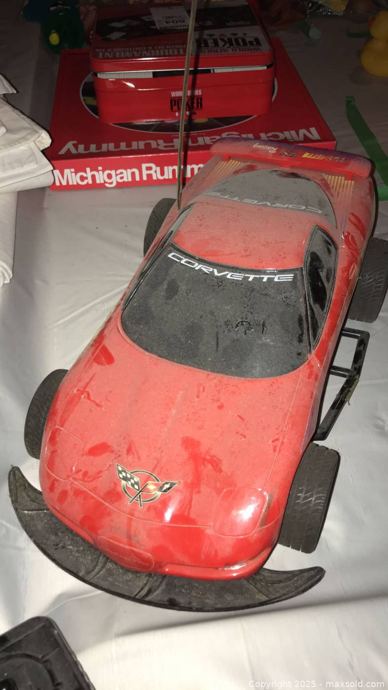 New Bright Corvette RC Car, Turbo Fighter 128 Tractor Toy, Plastic ...