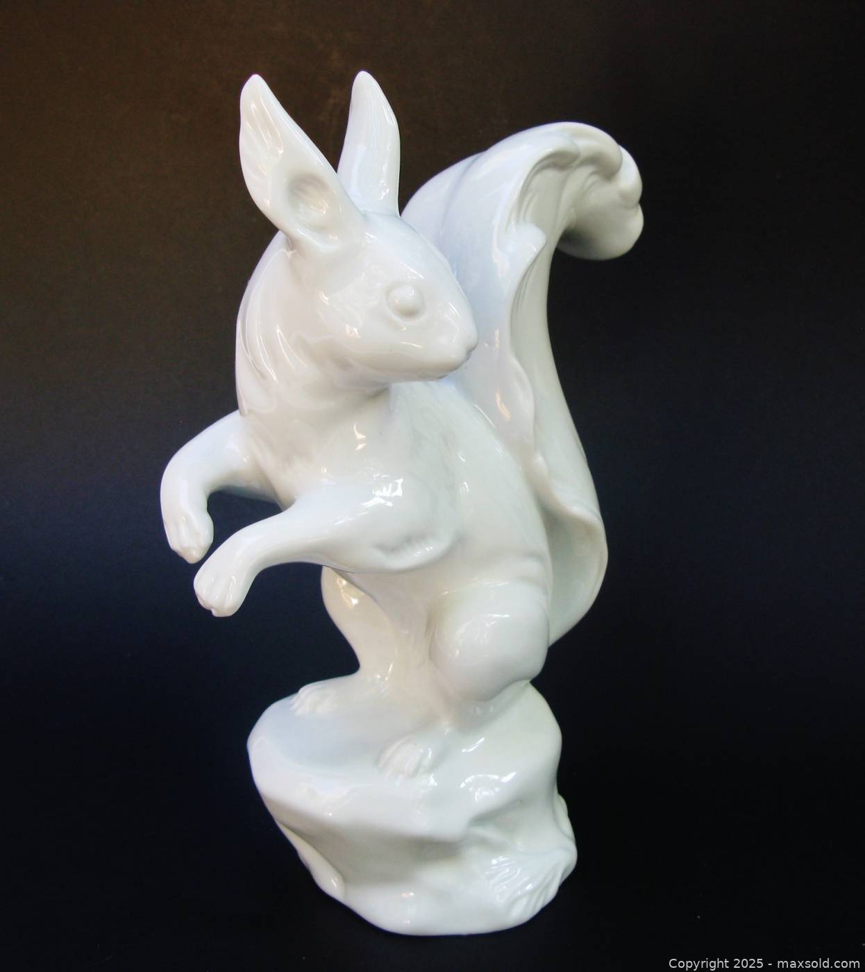 Royal Dux porcelain squirrel figurine | Maxsold