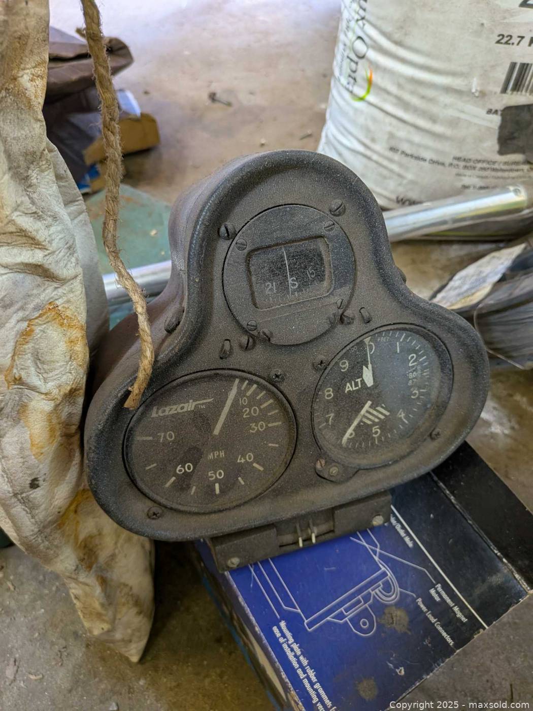 Ultralight Aircraft Instrument Cluster, Timing Protractor, Marine Pump ...