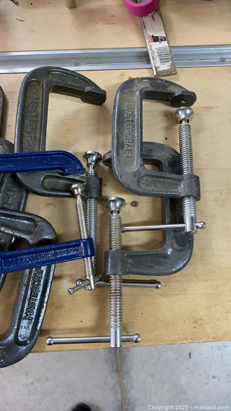 Assorted C-clamps | Maxsold
