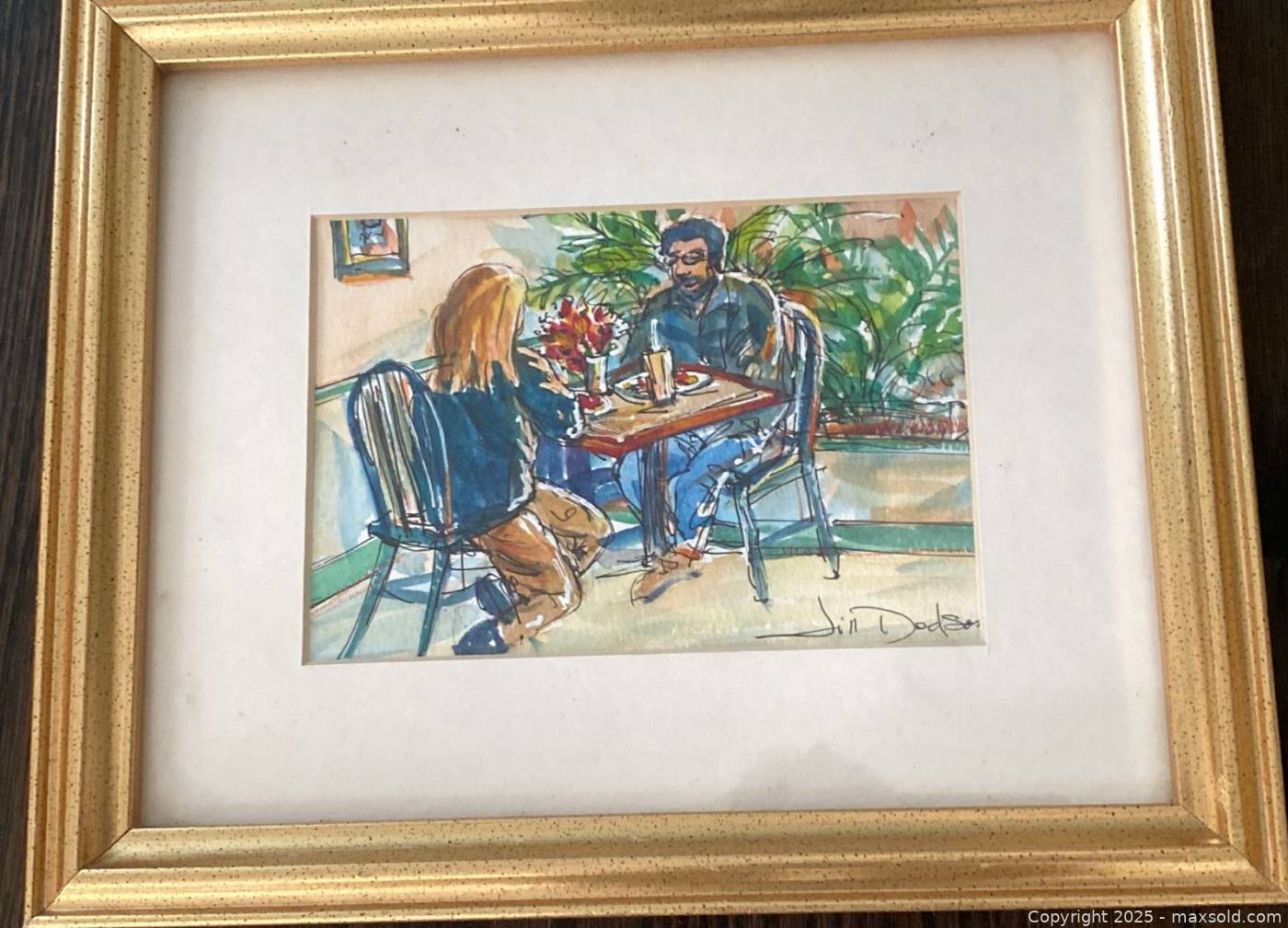 Jim Dodson watercolour painting | Maxsold