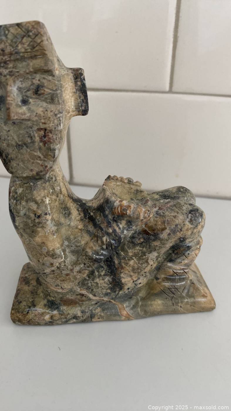 Vintage Marble Mayan Chacmool Figure | Maxsold