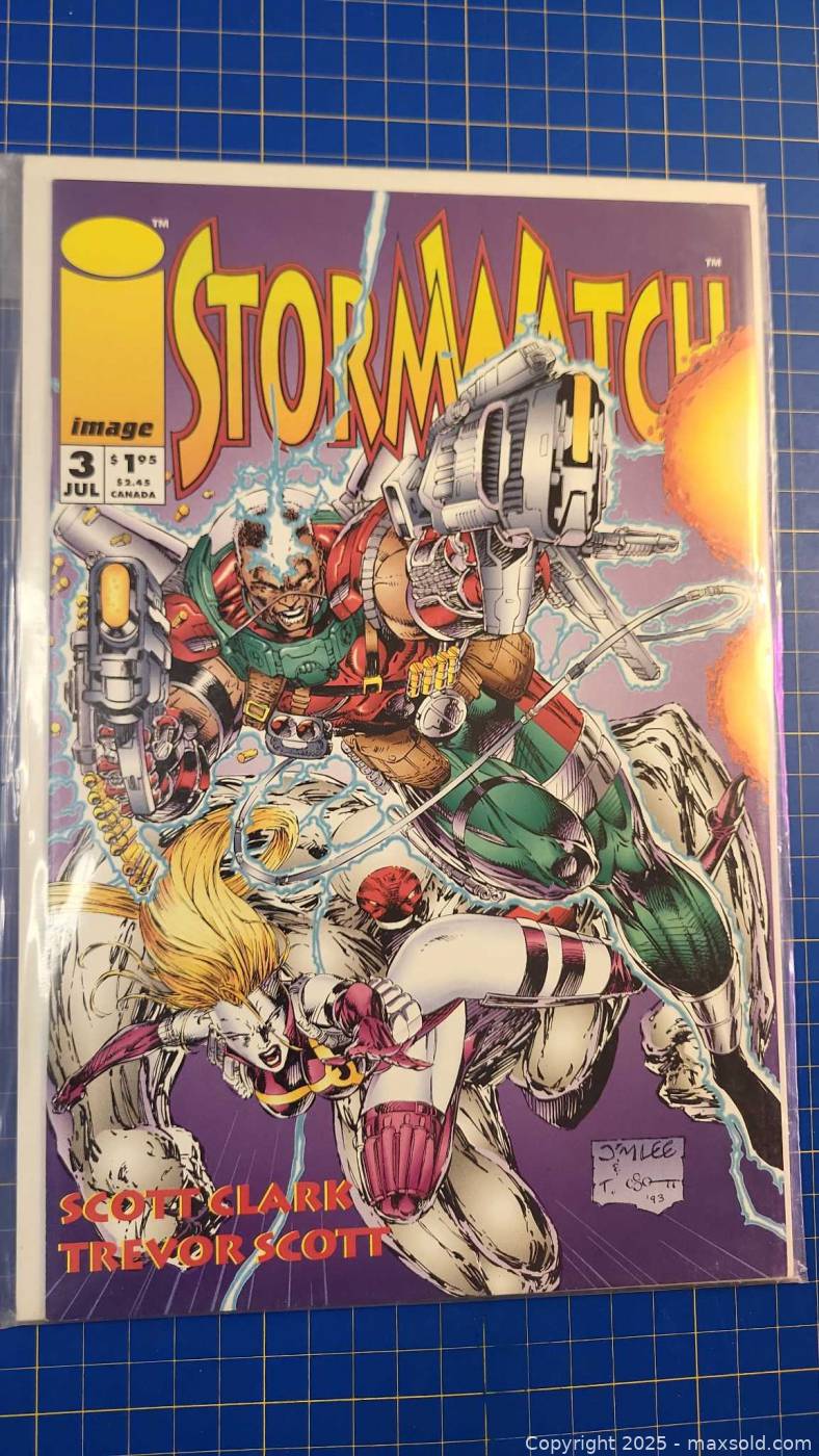 StormWatch #3 Comic Book 1993 | Maxsold