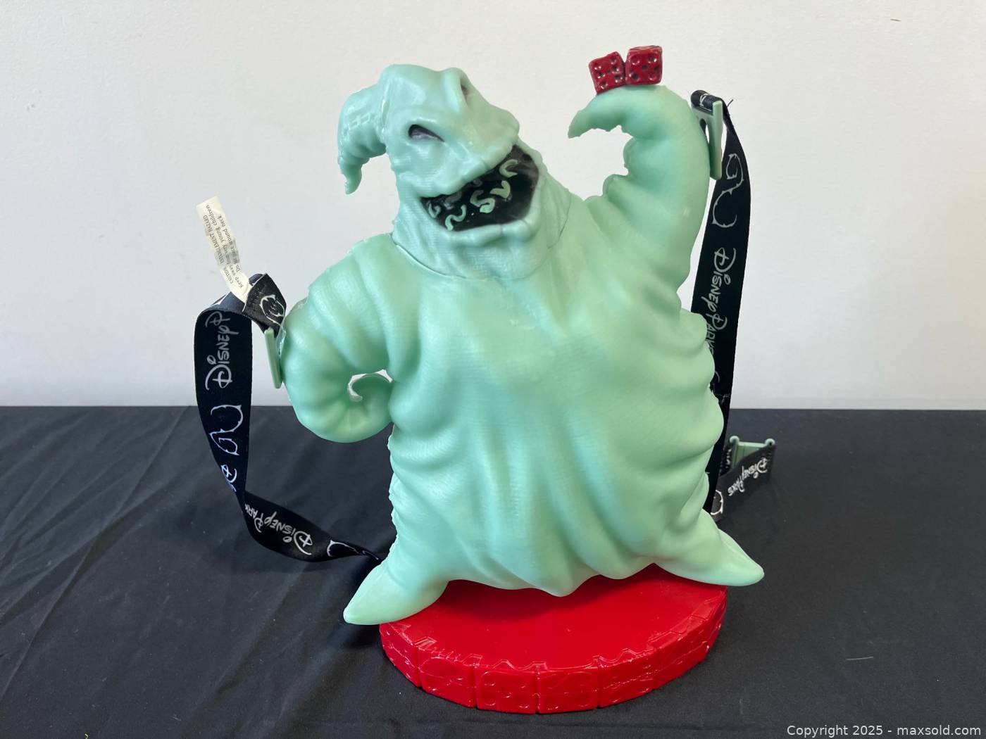 Disney glow-in-the-dark Oogie Boogie popcorn bucket | Maxsold