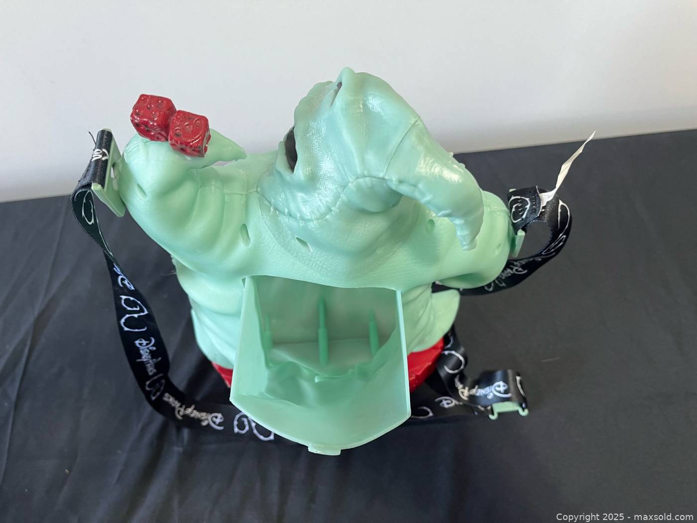 Disney glow-in-the-dark Oogie Boogie popcorn bucket | Maxsold