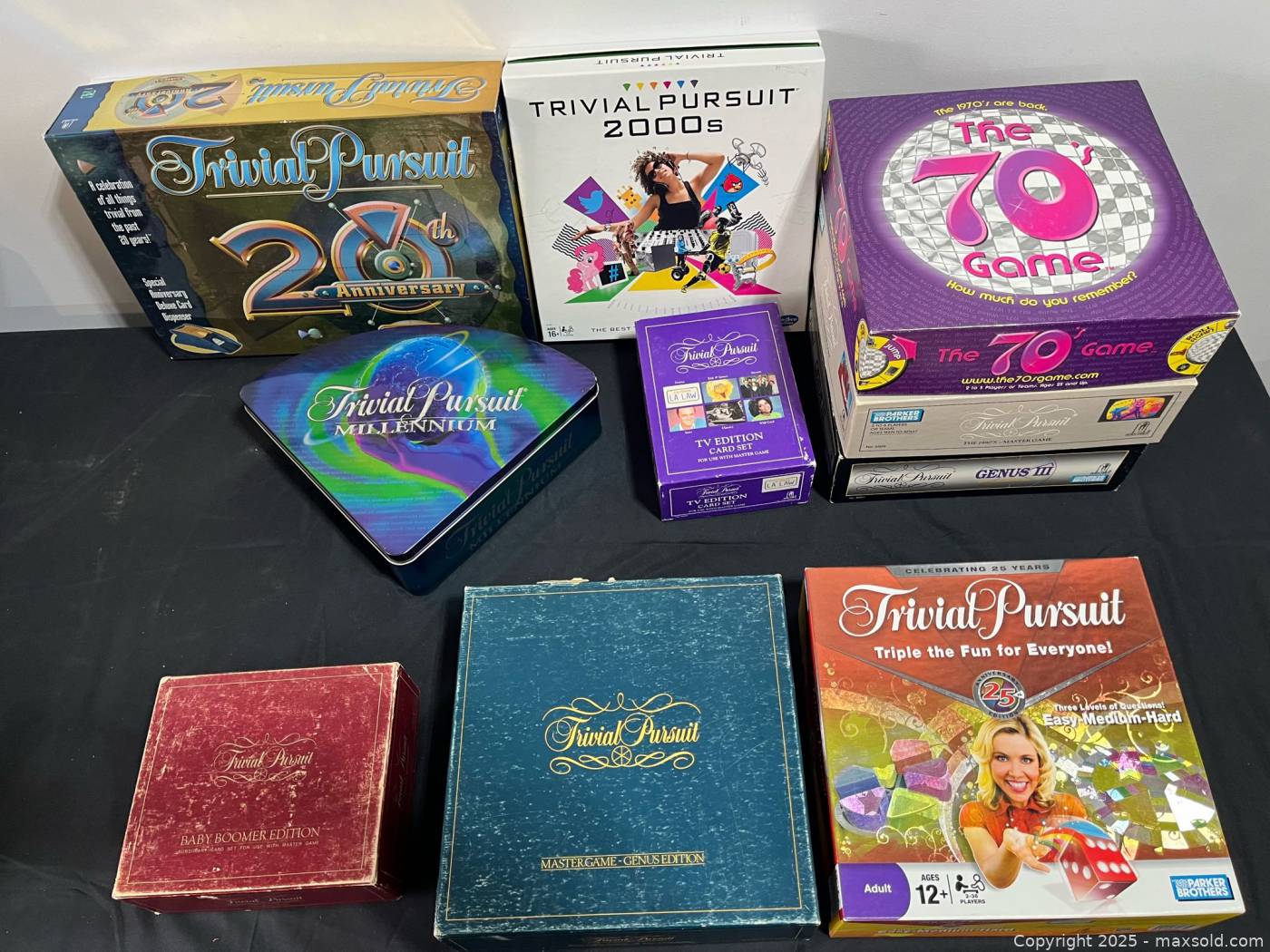 Trivial Pursuit board games, 10 editions | Maxsold