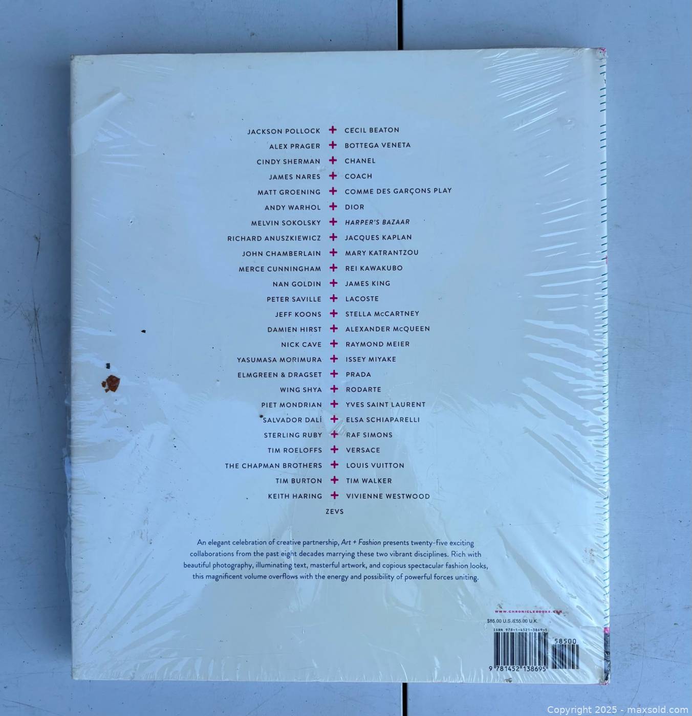Art + Fashion Collaborations and Connections Between Icons hardcover ...