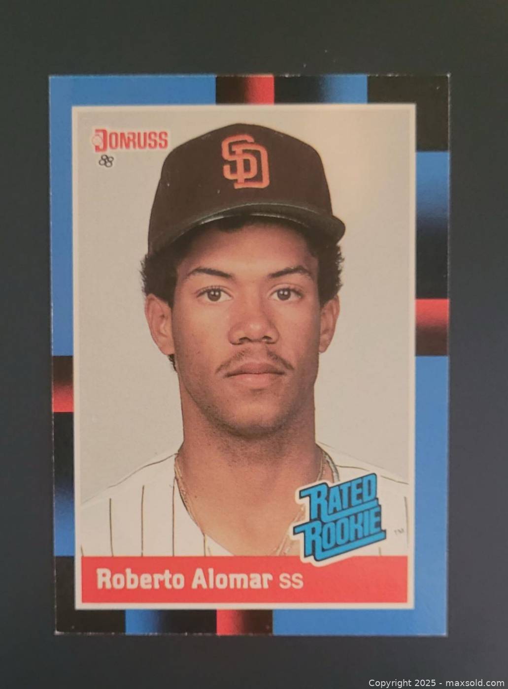 1988 Donruss Roberto Alomar Rookie Card #34 | Maxsold