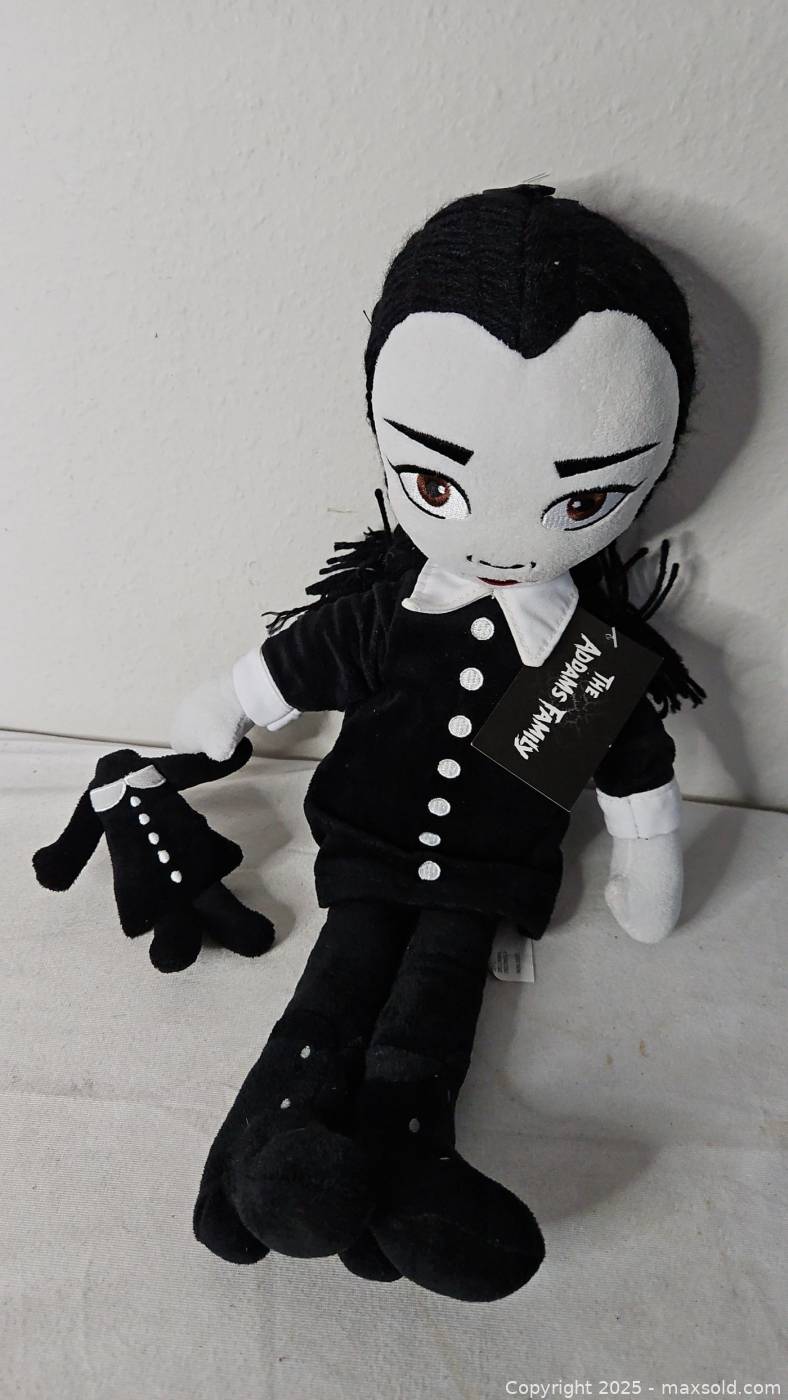 The Addams Family Wednesday Addams 18" plush doll | Maxsold