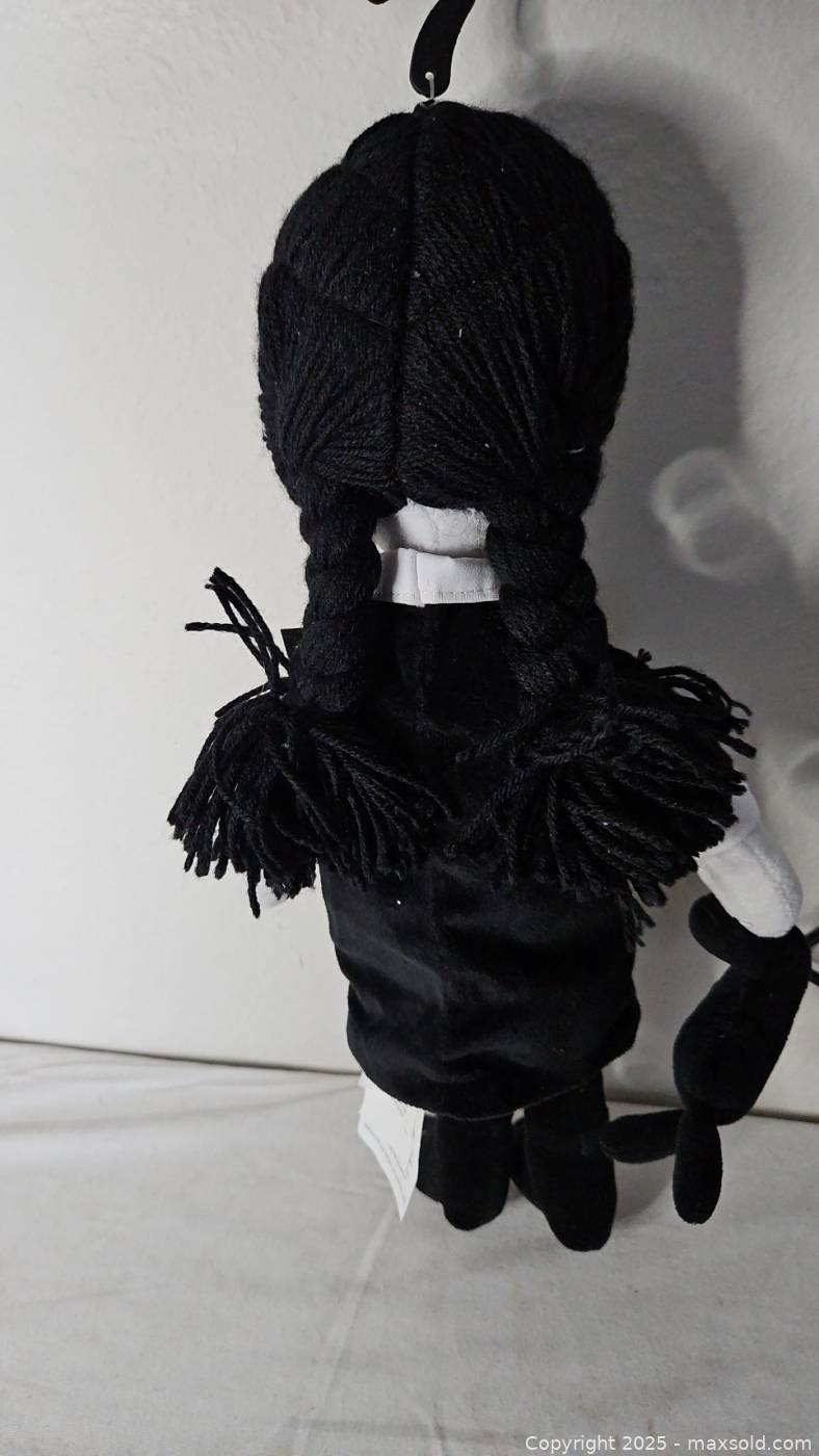 The Addams Family Wednesday Addams 18" plush doll | Maxsold