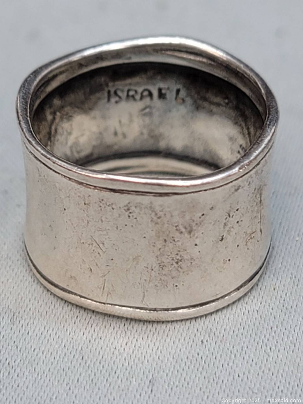 Sterling silver ring Israel 925, 8 g | Maxsold