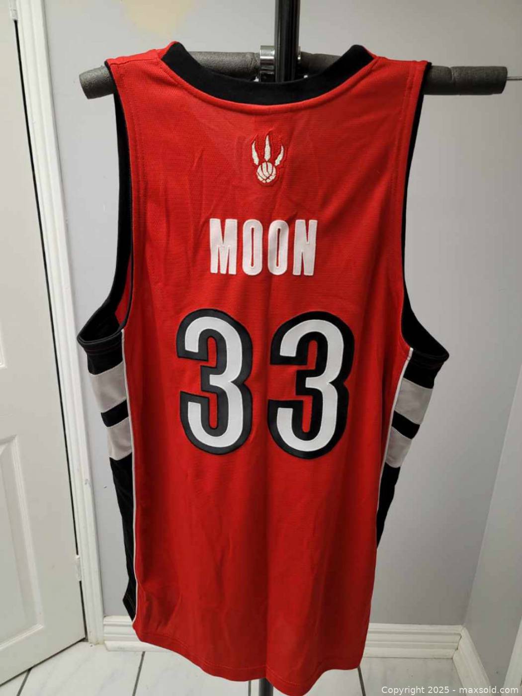 Adidas Toronto Raptors Jamario Moon Jersey Size 44 | Maxsold