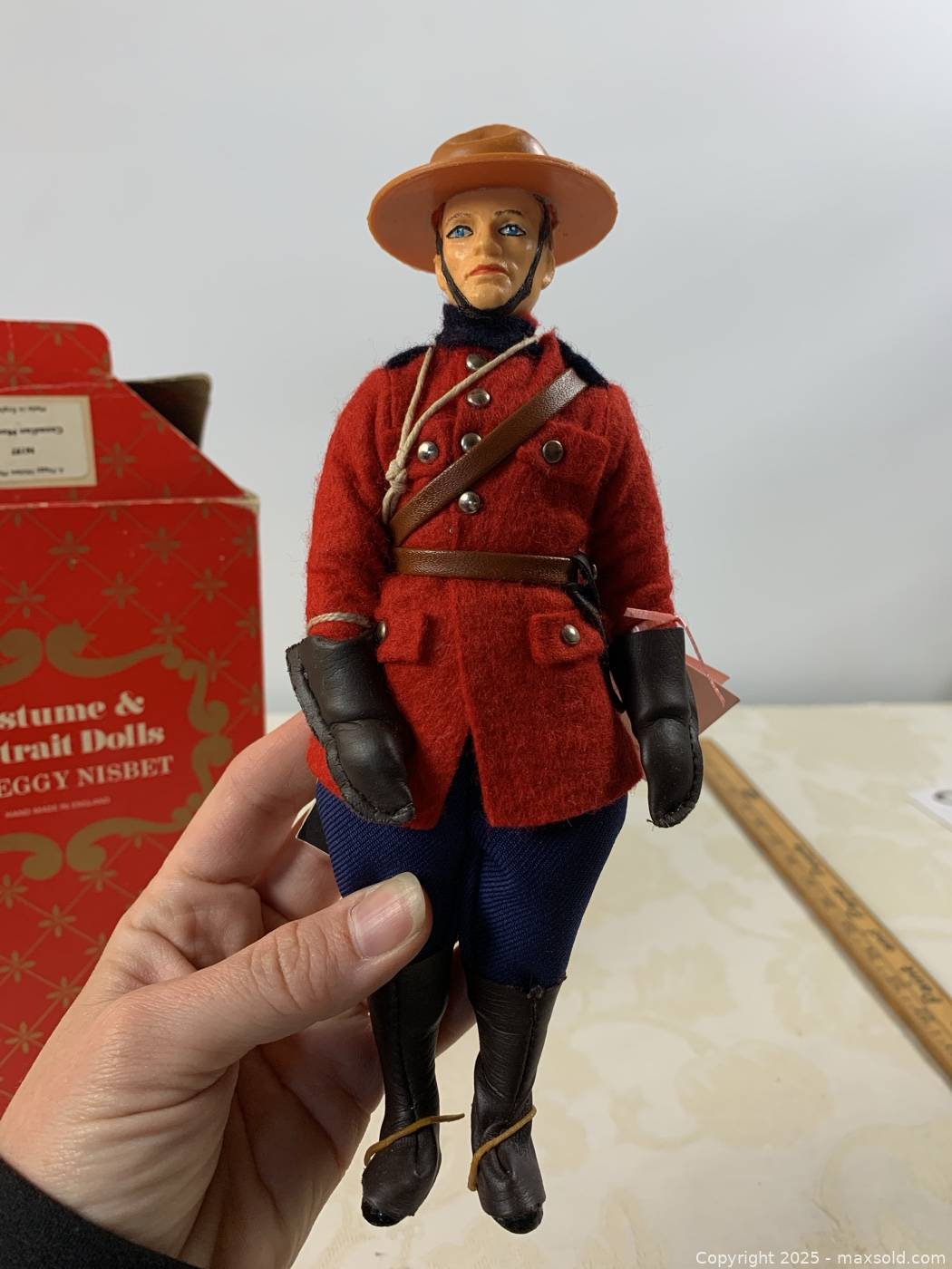 Peggy Nisbet Canadian Mountie Doll with box | Maxsold