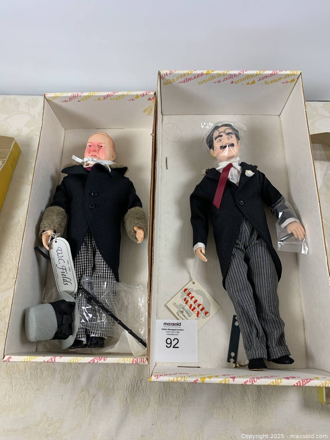 Effanbee W.C. Fields & Groucho Marx dolls | Maxsold