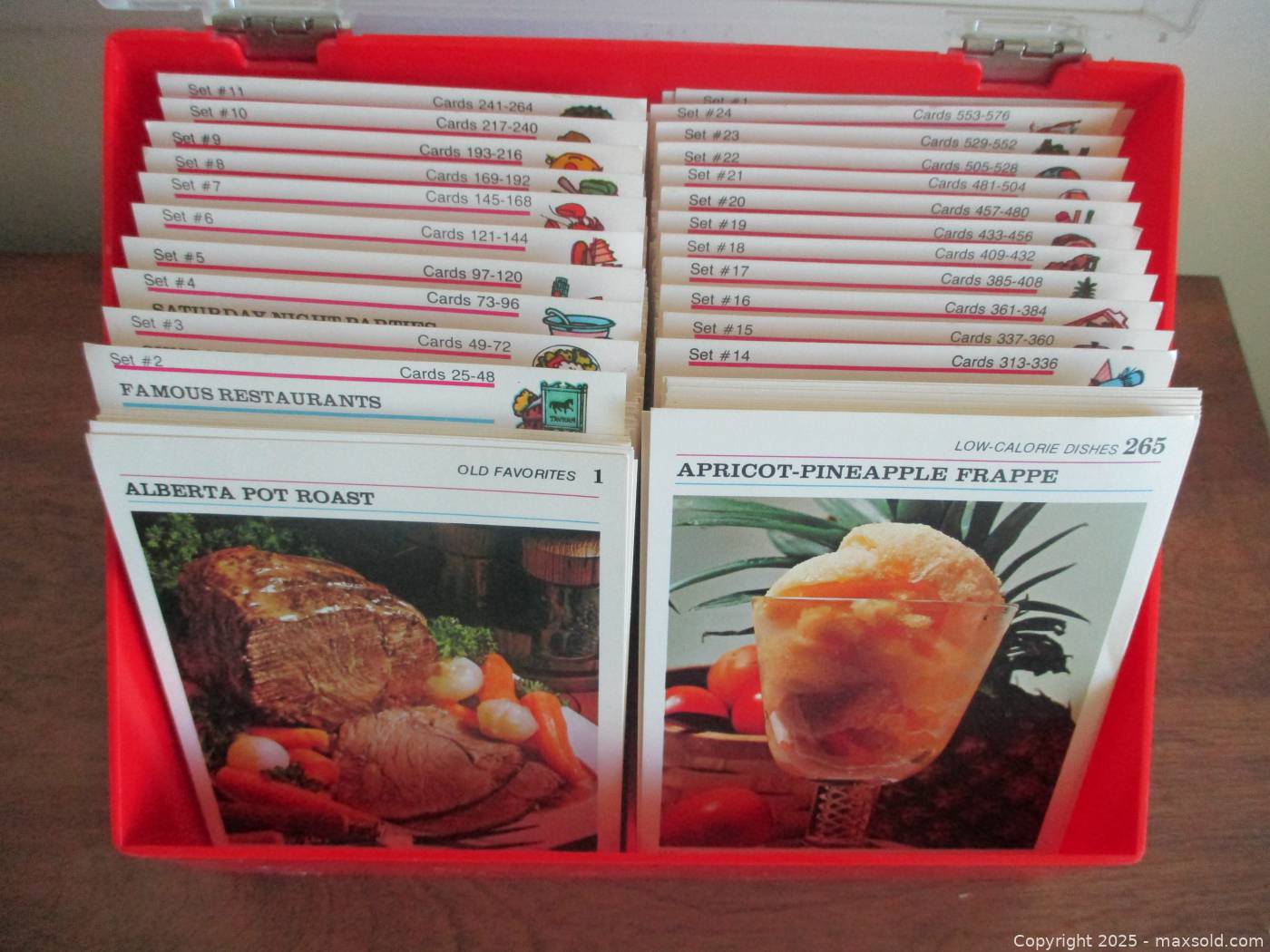 McCall’s Greatest Recipe Card Collection with Case | Maxsold