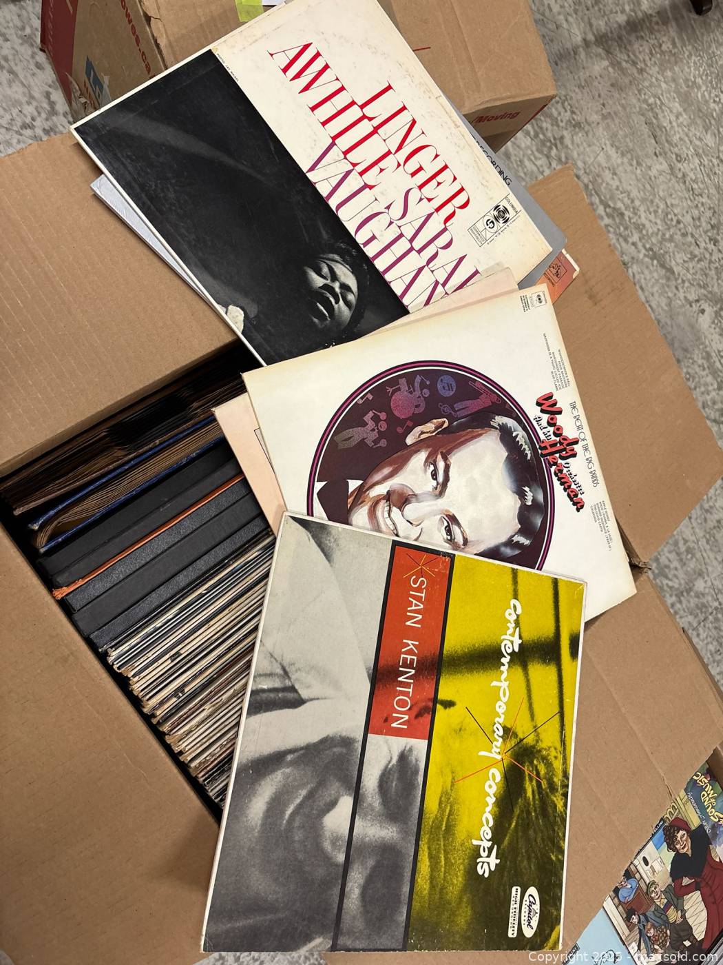 Assorted vinyl LP record collection | Maxsold
