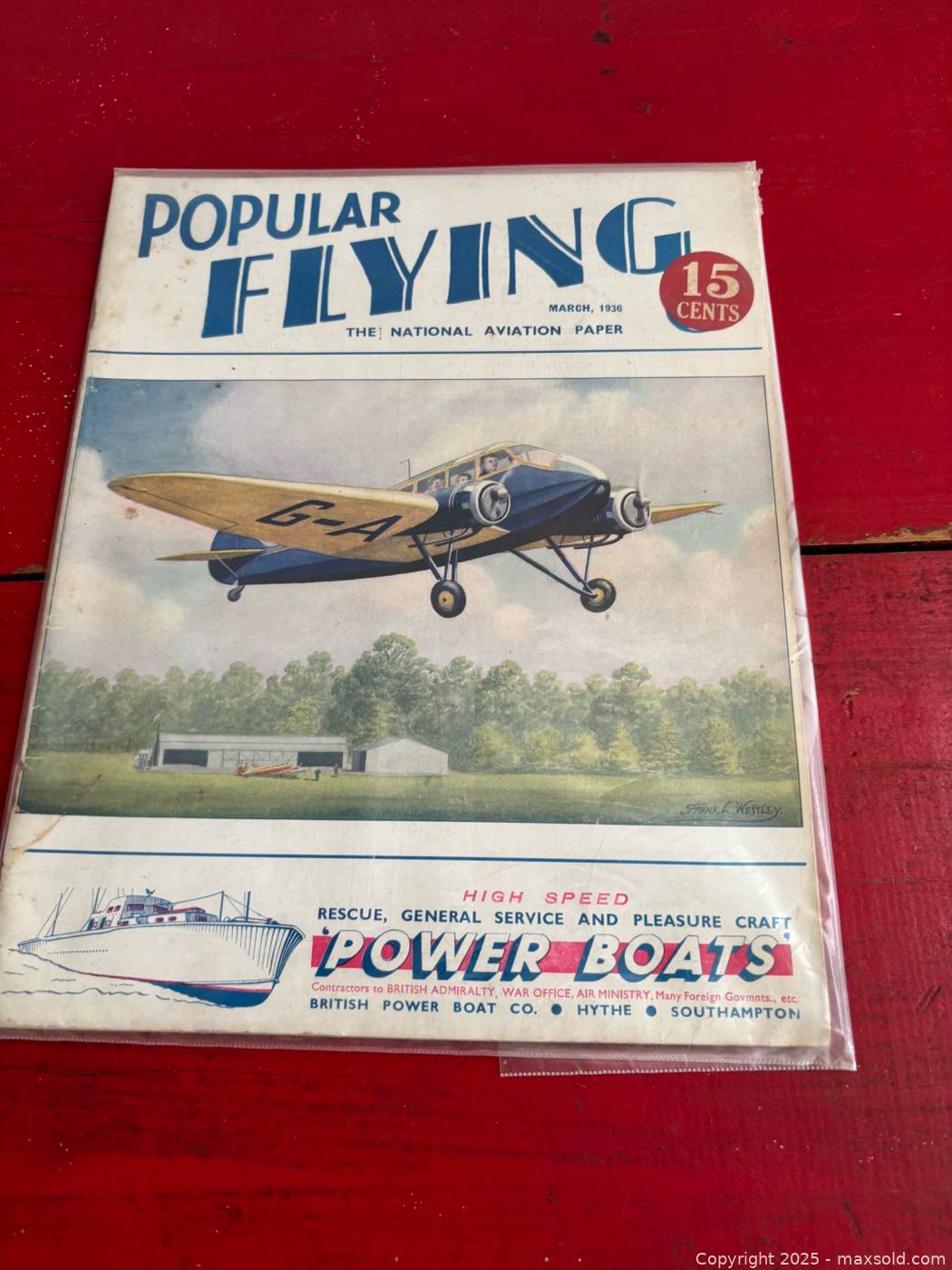 Vintage Popular Flying 1936 & Air Trails 1952 Magazines | Maxsold