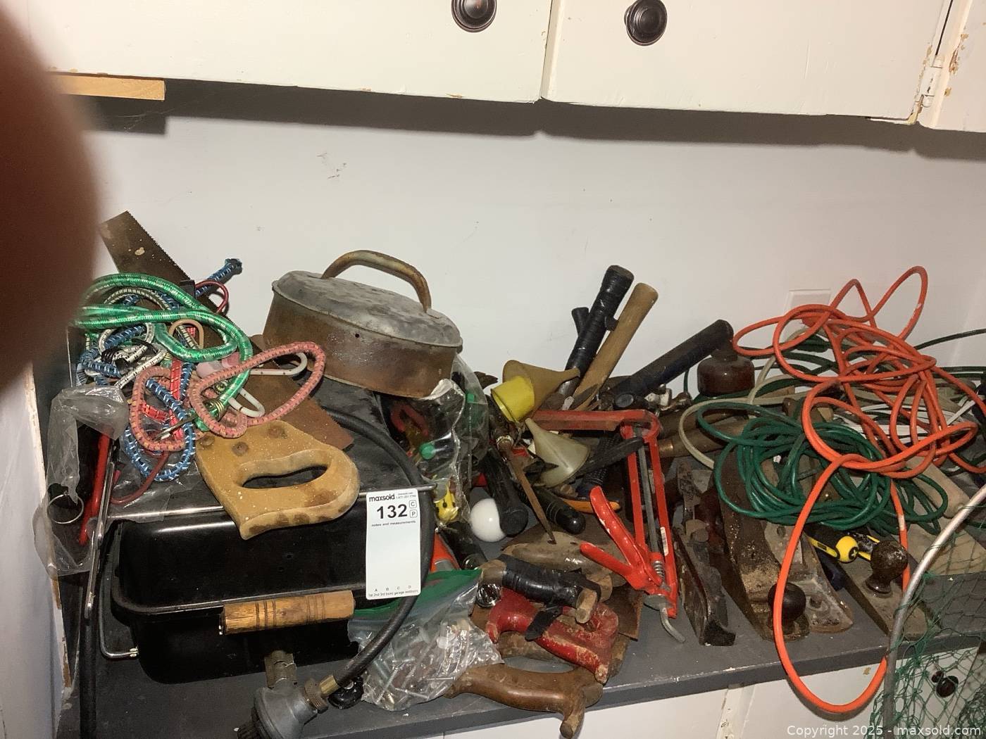 Tabletop BBQ, Extension Cords And Hand Tools | Maxsold