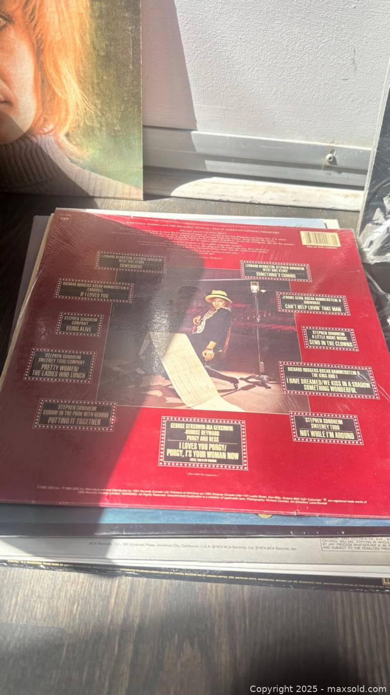 10 vintage vinyl LPs inc. 1972 Osmonds Live double | Maxsold