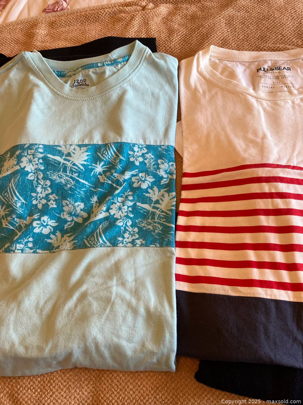 Men’s XL assorted shirts and pullover | Maxsold