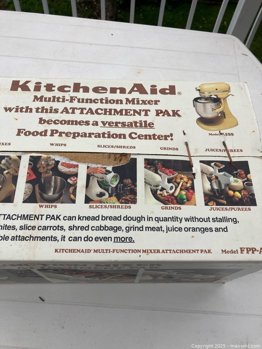 KitchenAid mixer attachment pak FPP-A new box | Maxsold