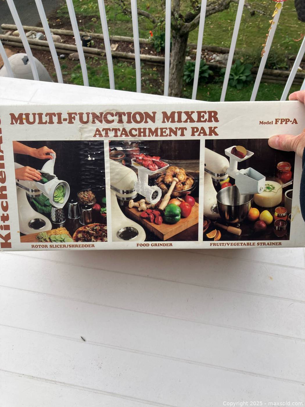 KitchenAid mixer attachment pak FPP-A new box | Maxsold