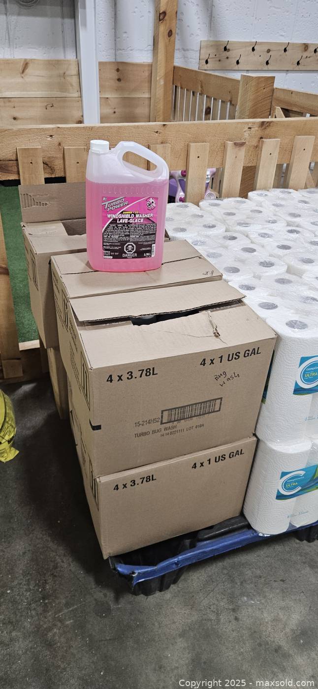 23 jugs Turbo Power windshield washer fluid 3.78 L | Maxsold