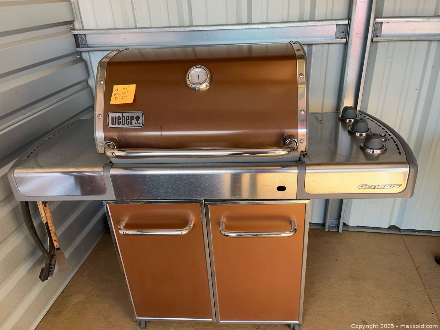 Weber Genesis 3-Burner Propane Grill | Maxsold