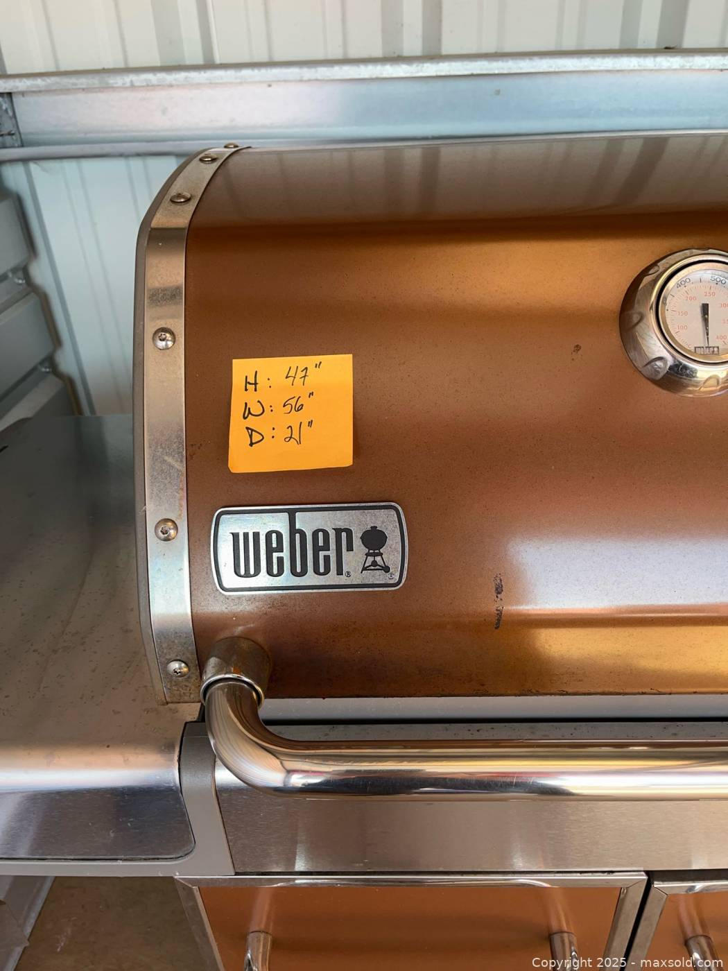 Weber Genesis 3-Burner Propane Grill | Maxsold