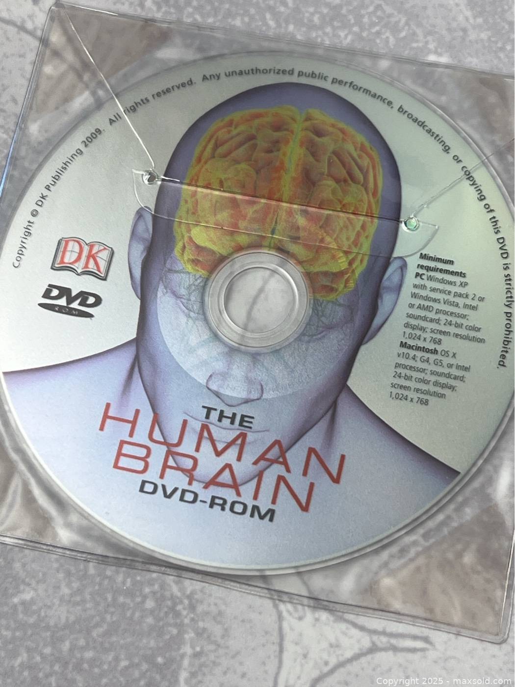 The Human Brain Book with DVD-ROM | Maxsold