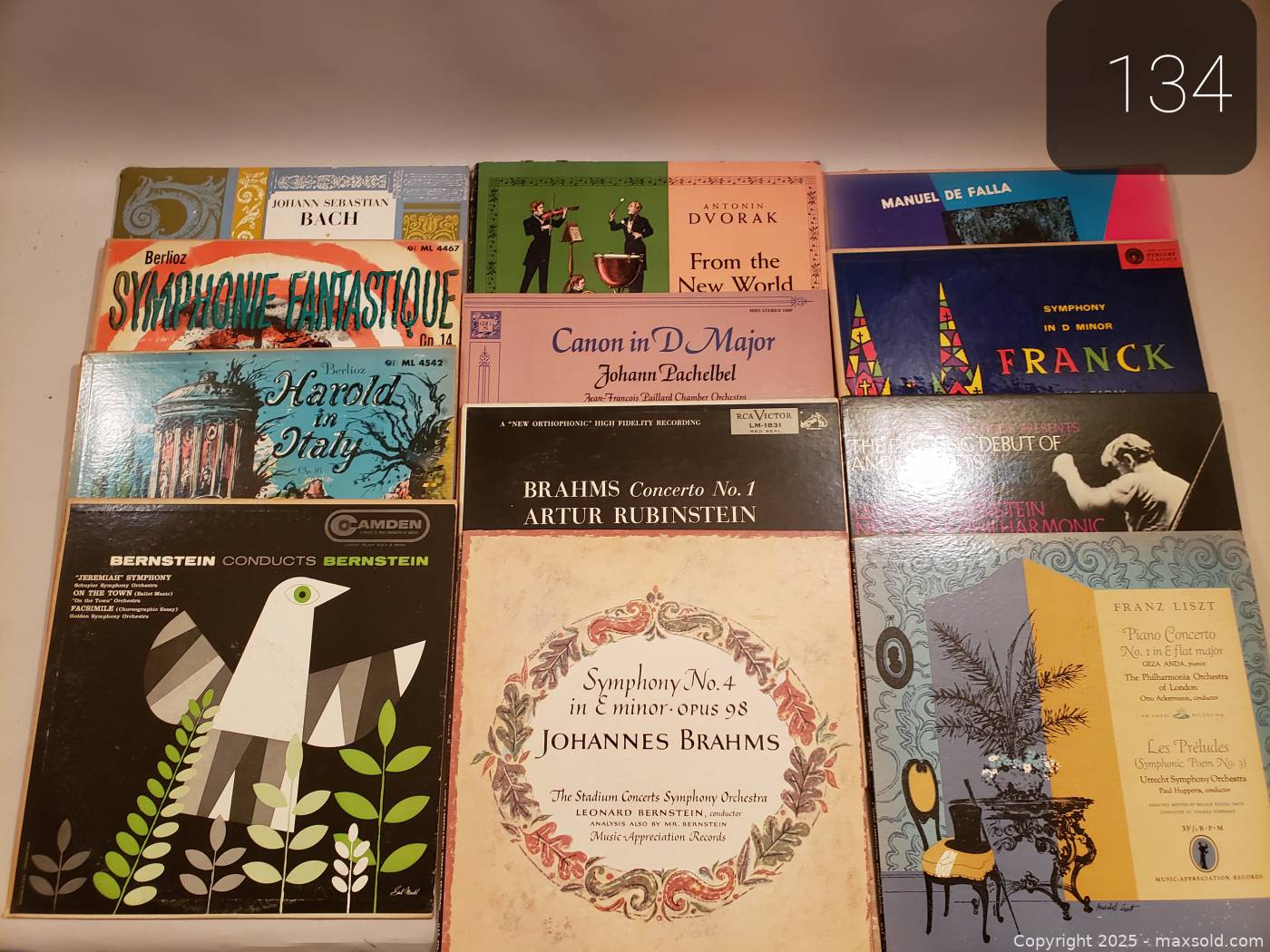 Classical vinyl records, 12 | Maxsold
