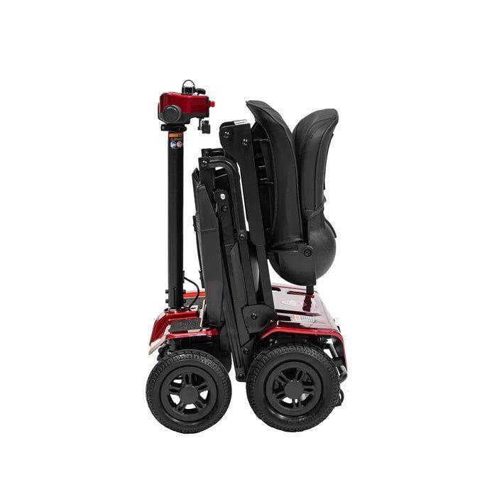 Two Boomerbuggy Mate Mobility Scooters And One Red Folding Ebike (Missing Parts) | Maxsold