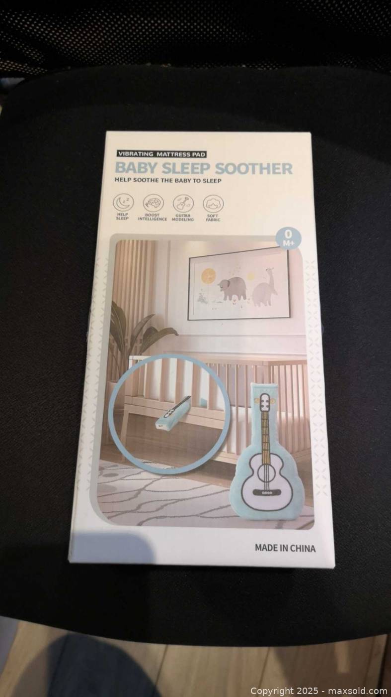 USB rechargeable vibrating musical baby sleep soother | Maxsold