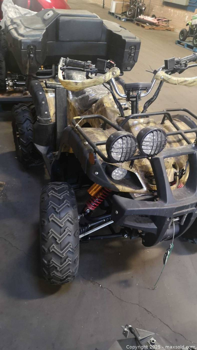Daymak Beast electric ATV yellow camouflage | Maxsold