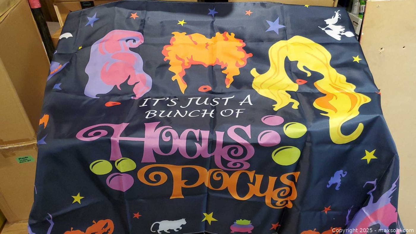 Hocus Pocus backdrop banner 150 x 100 cm | Maxsold