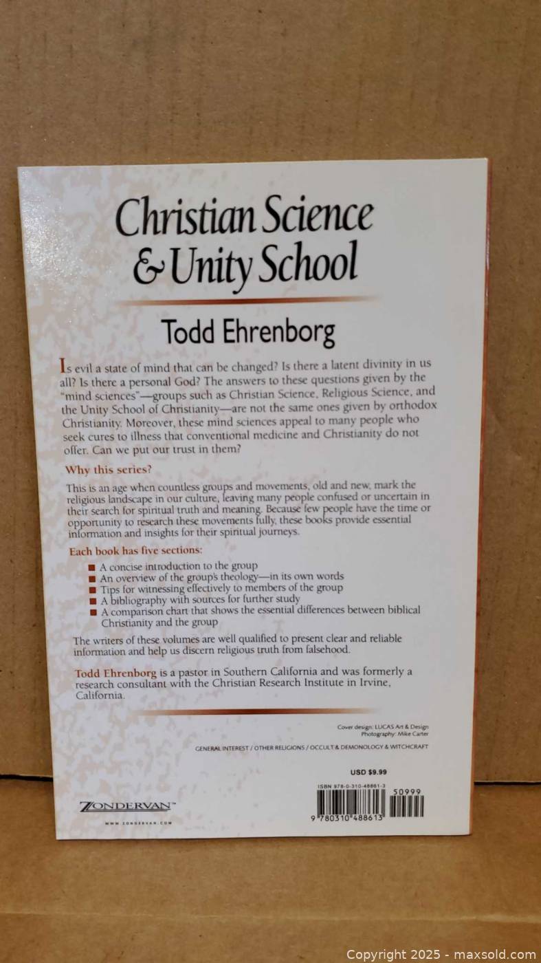 Mind Sciences by Todd Ehrenborg paperback | Maxsold