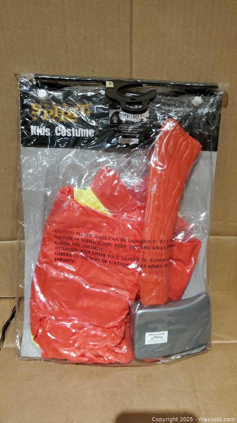 Spirit children’s firefighter costume set | Maxsold