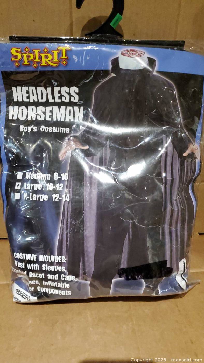 Spirit Headless Horseman Boy's Costume Large | Maxsold
